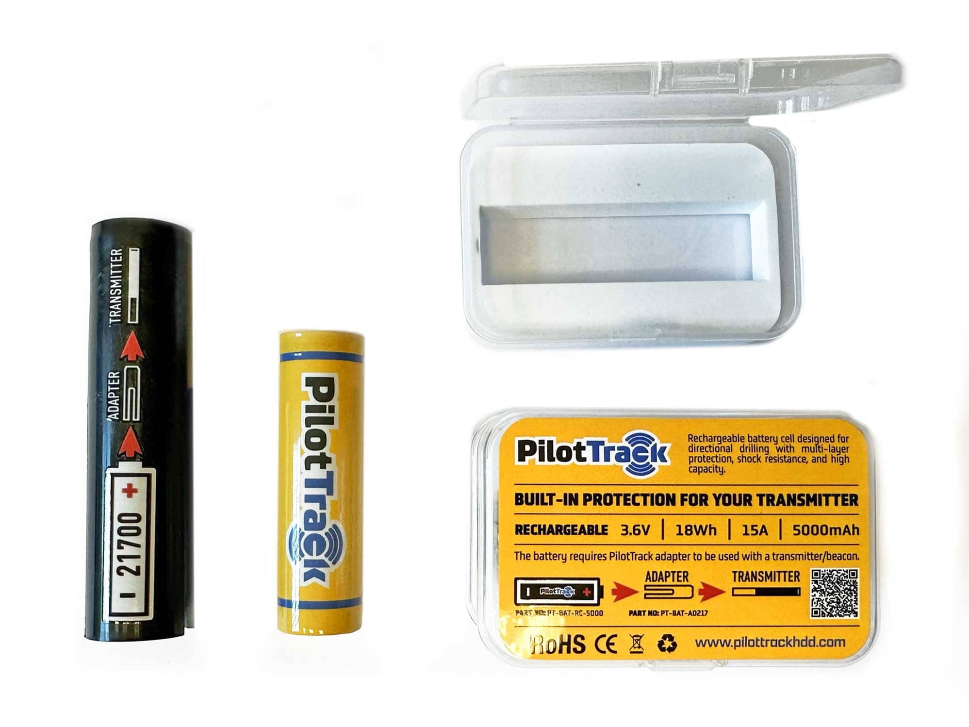 Transmitter Rechargeable Lithium Battery Kit — PilotTrack