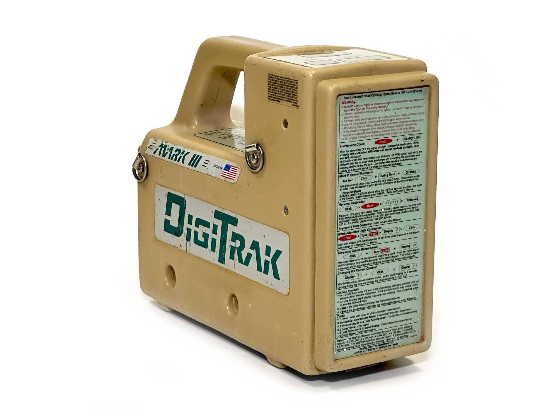 Used DigiTrak Mark III Systems with Transmitter — PilotTrack