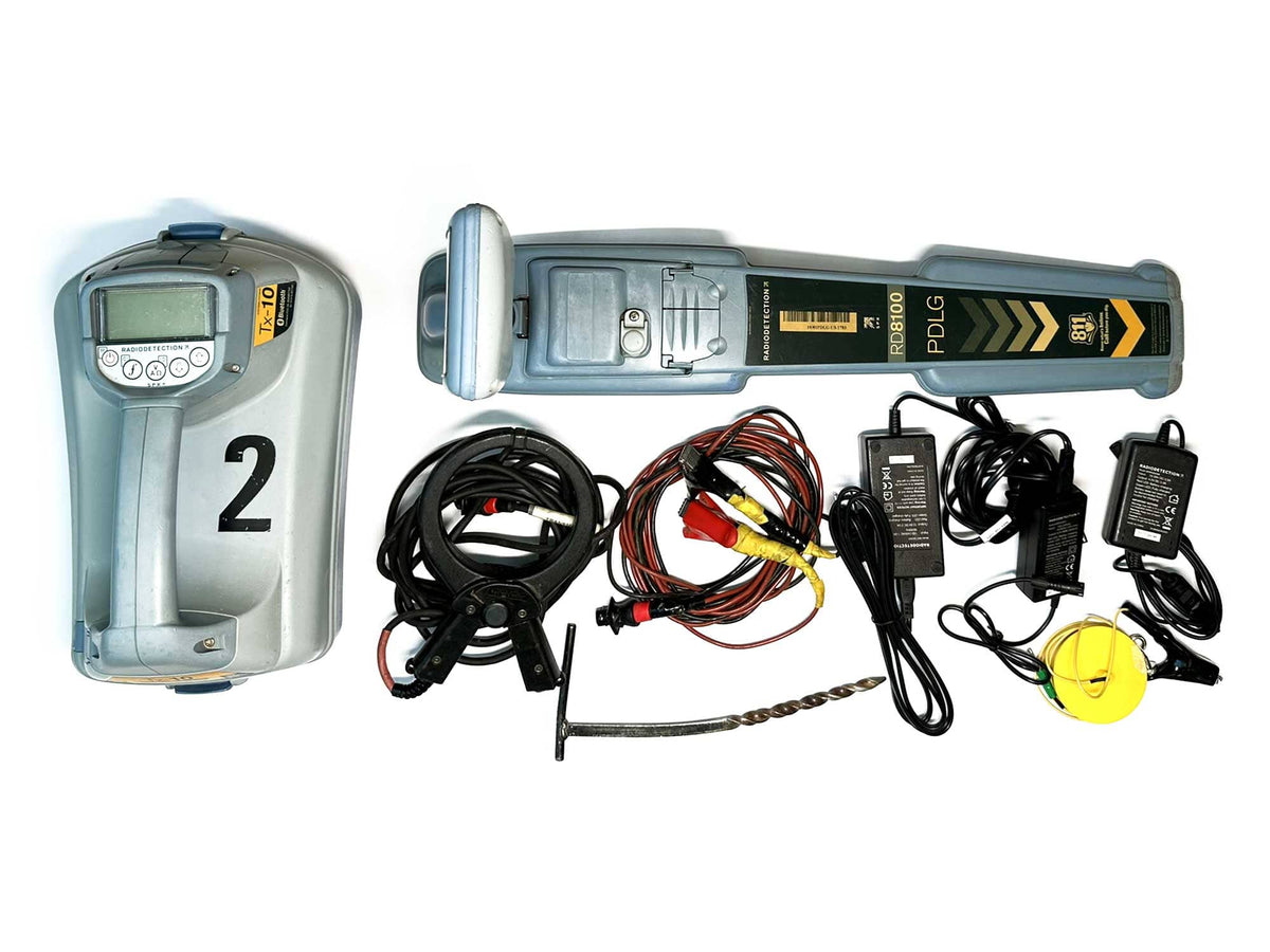 Radiodetection RD8100 TX10 Kit Cable & Pipe Locator — PilotTrack